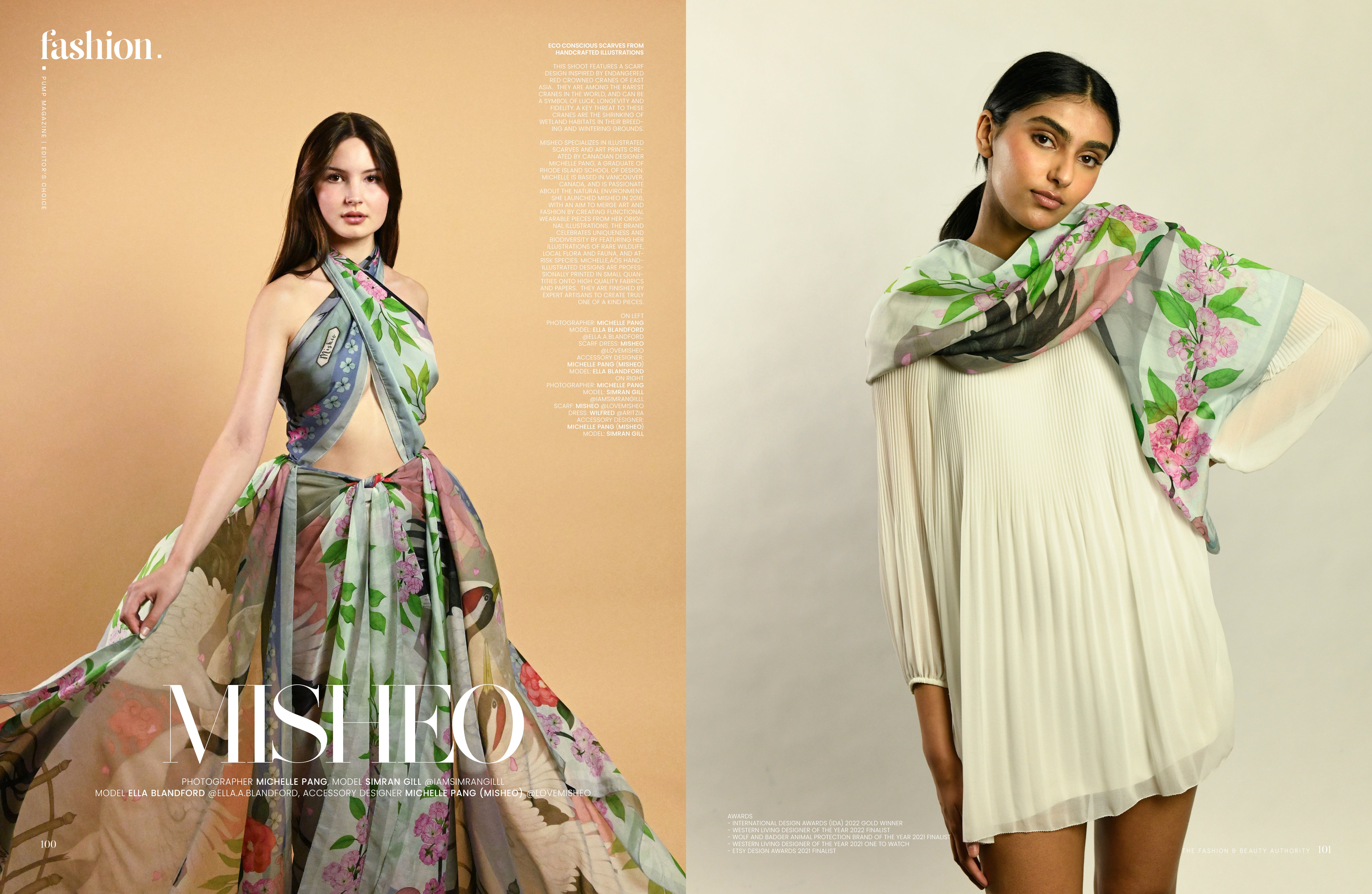 Pump Magazine Feature - May 2023 – Misheo